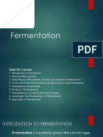 Comparative Study of The Rate of Fermentation of Various Food Materials ...