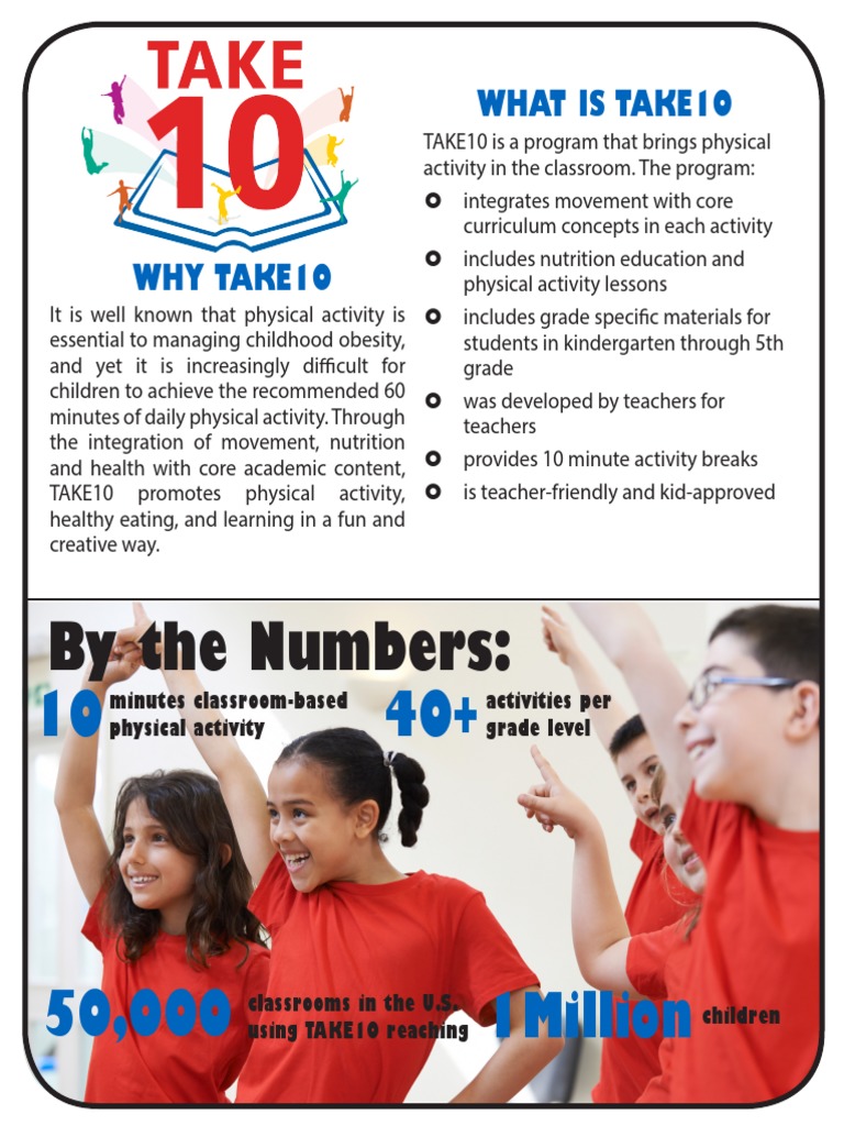 By The Numbers:: What Is Take10 | PDF | Curriculum | Classroom
