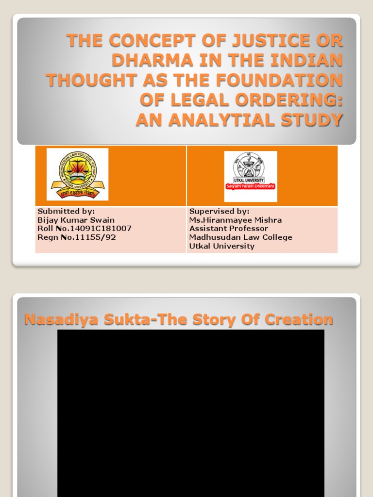 Dharma As The Foundation of Indian Law | PDF | Dharma | Religion And Belief