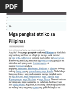 Pangkat Minorya | PDF