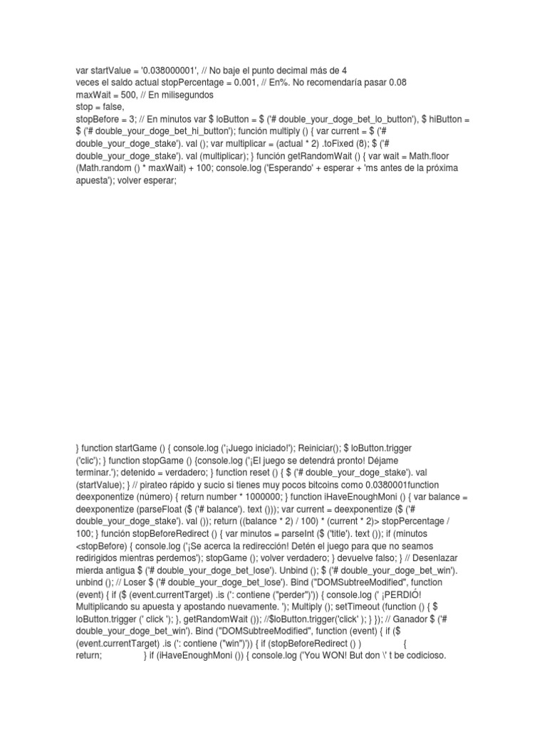 Script Dogecoin 2019 | PDF | Business