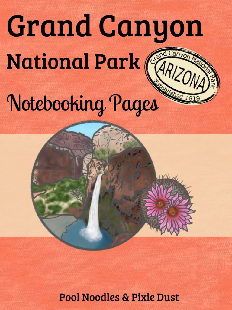 Grand Canyon Notebooking Pages | PDF | Grand Canyon | Colorado River
