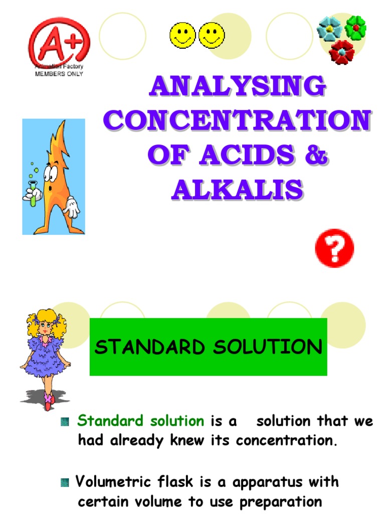 Preparing Standard Solutions and Dilutions | PDF | Sodium Hydroxide ...