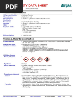 SF6 Gas Safety Data Sheet | PDF | Dangerous Goods | Waste Management