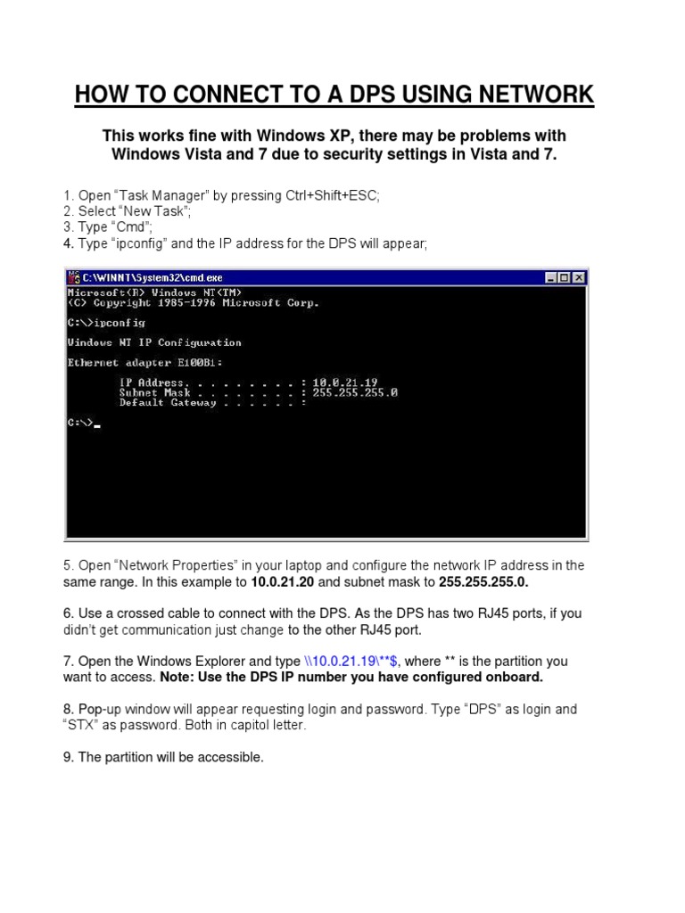 Network Connection To DPS-Darps On Windows NT | PDF | Games ...