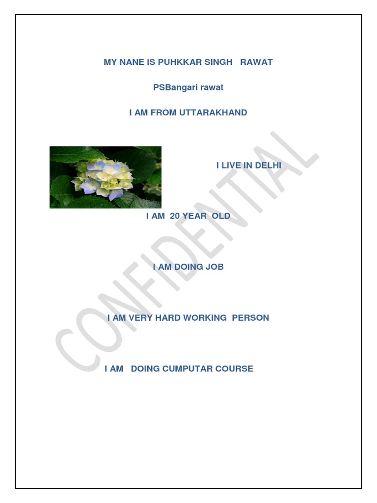 Simple Word Formatting | PDF