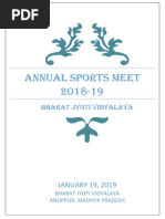Anchoring Script For Annual Sports Day | PDF