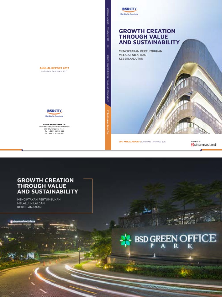 BSDE Annual Report 2017 Revisi | PDF