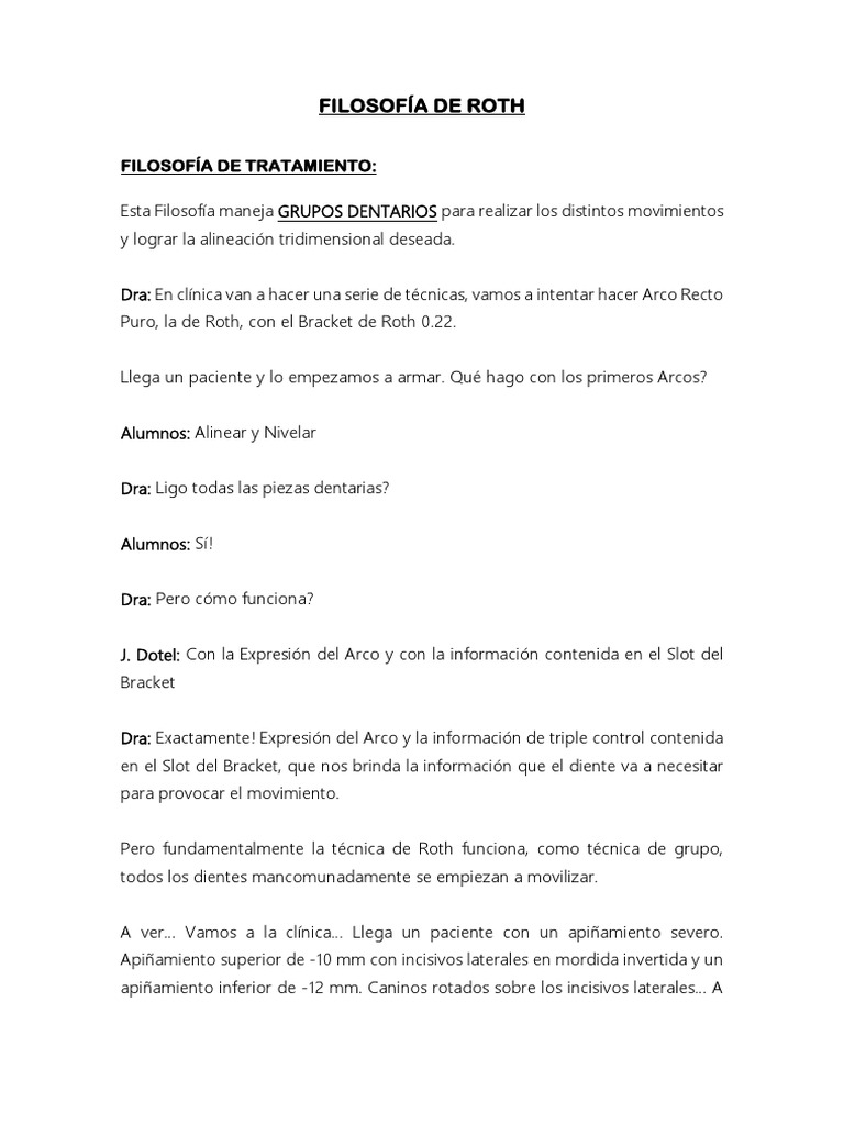 Filosofía de Roth | PDF | Boca | Naturaleza
