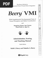 Beery VMI - Manual | PDF