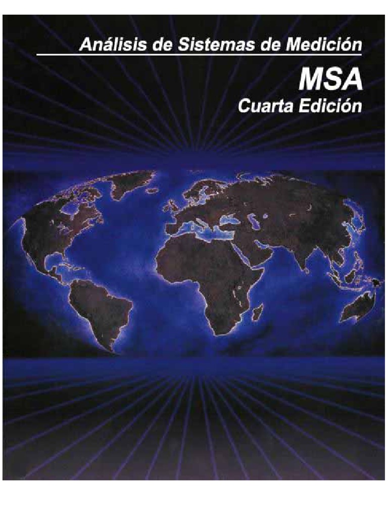 MSA Español-4ta. Edicion.pdf | Instituto Nacional de Estándares y ...