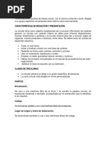 Estructura y partes de una circular | PDF | Negocios