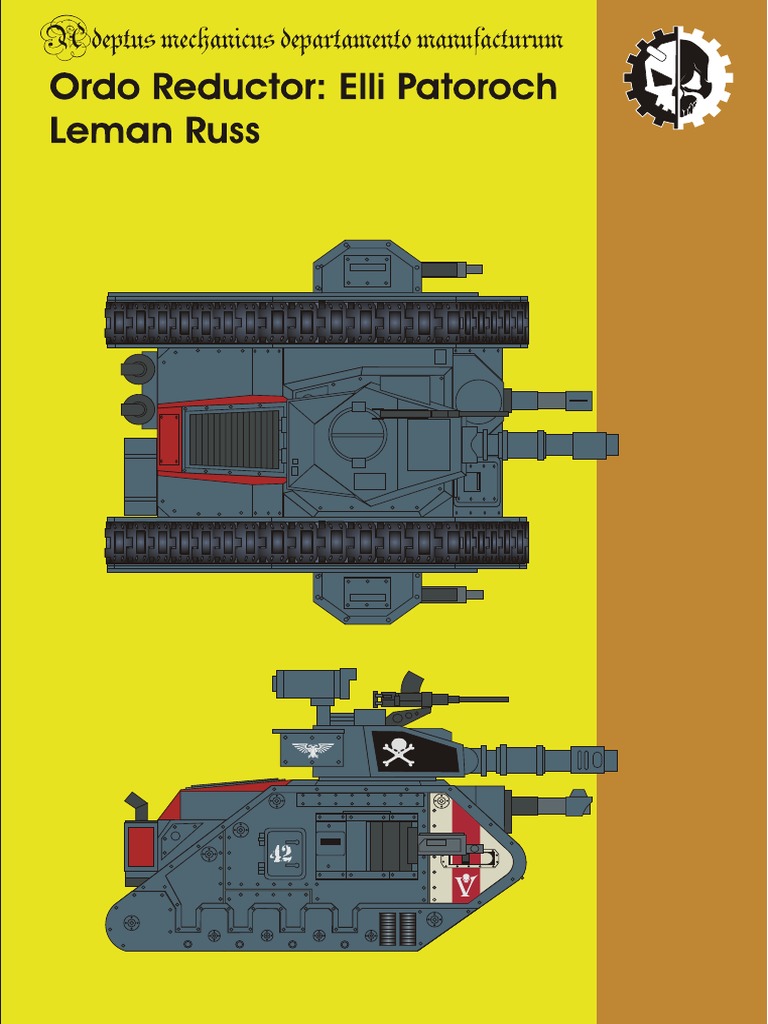 Warhammer 40K - Ordo Reductor Leman Russ Tank PDF | PDF