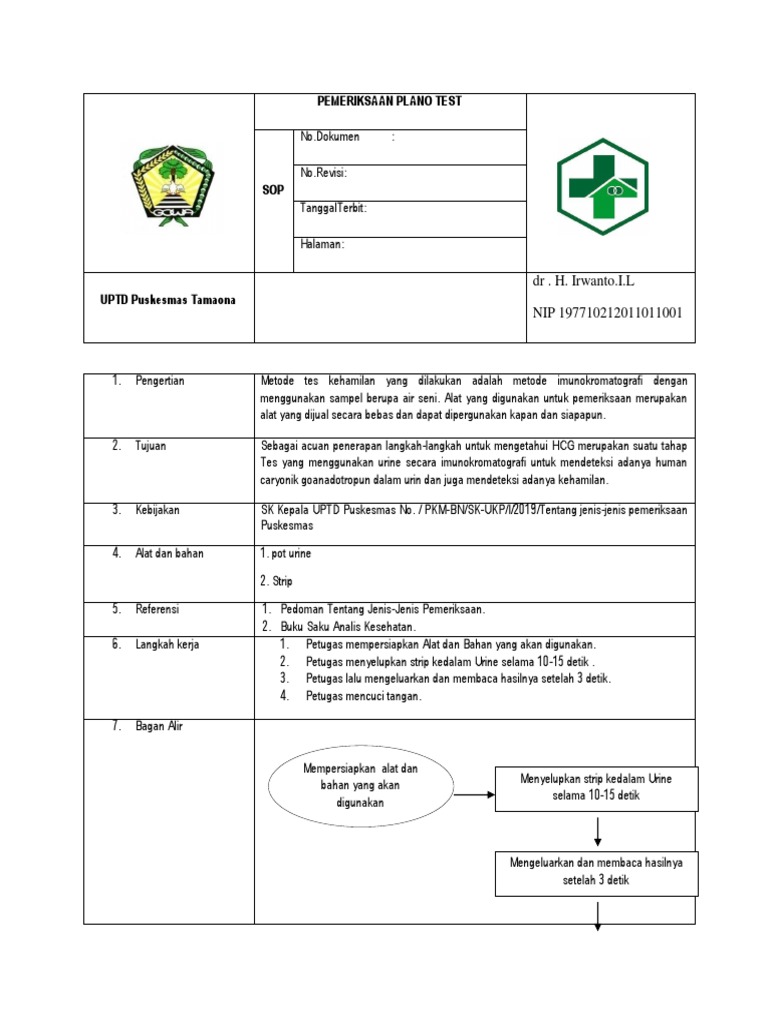 Pemeriksaan Plano Test | PDF