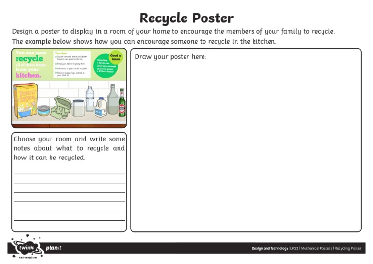 Family Recycling Poster Project | PDF | Business | Home & Garden