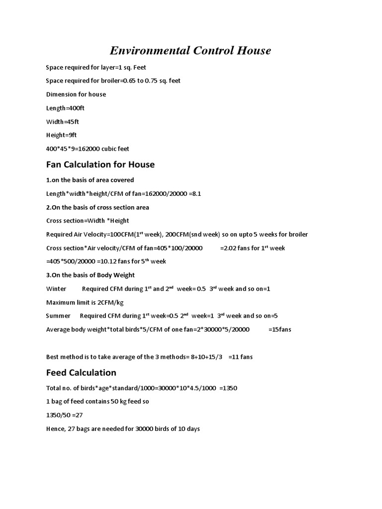 Environmental Control House | PDF | Ventilation (Architecture ...