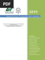 Manual SQL Server 2019 | PDF | Archivo de computadora | SQL