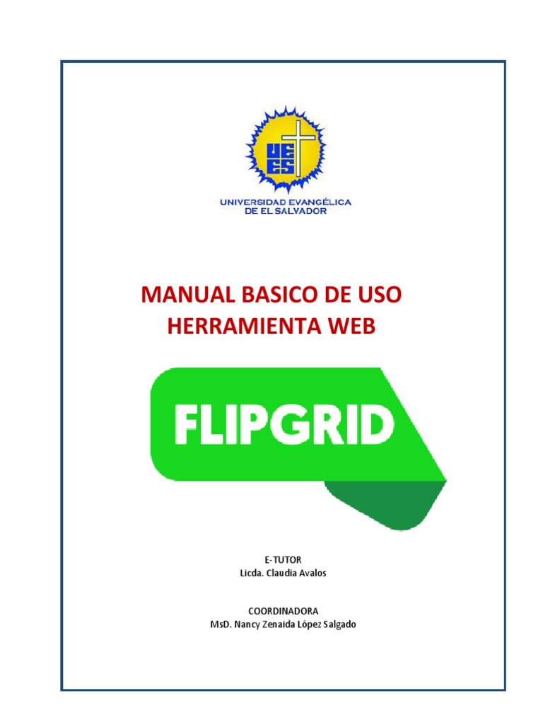 Manual de Uso - Flipgrid | PDF | Point and Click | Red mundial