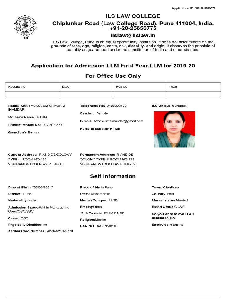 LLM PDF | PDF | University And College Admission | College