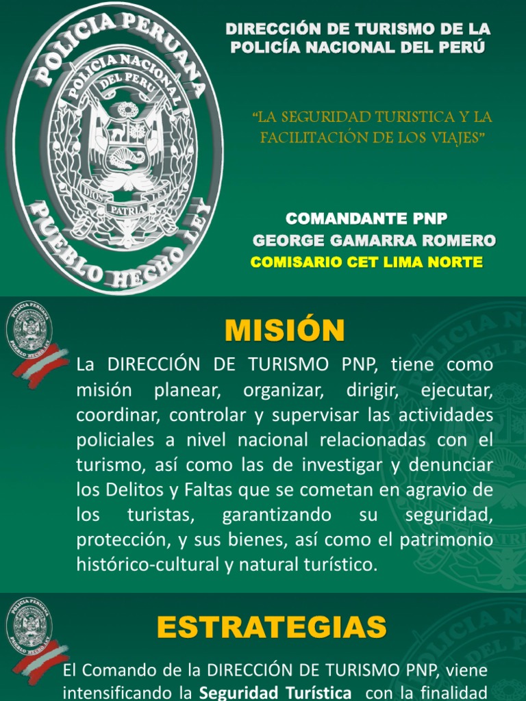 1.la Seguridad Turistica y La Facilitacion de Viajes | PDF | Turismo ...