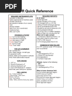 IFR Cheat Sheet | PDF | Instrument Flight Rules | Air Traffic Control