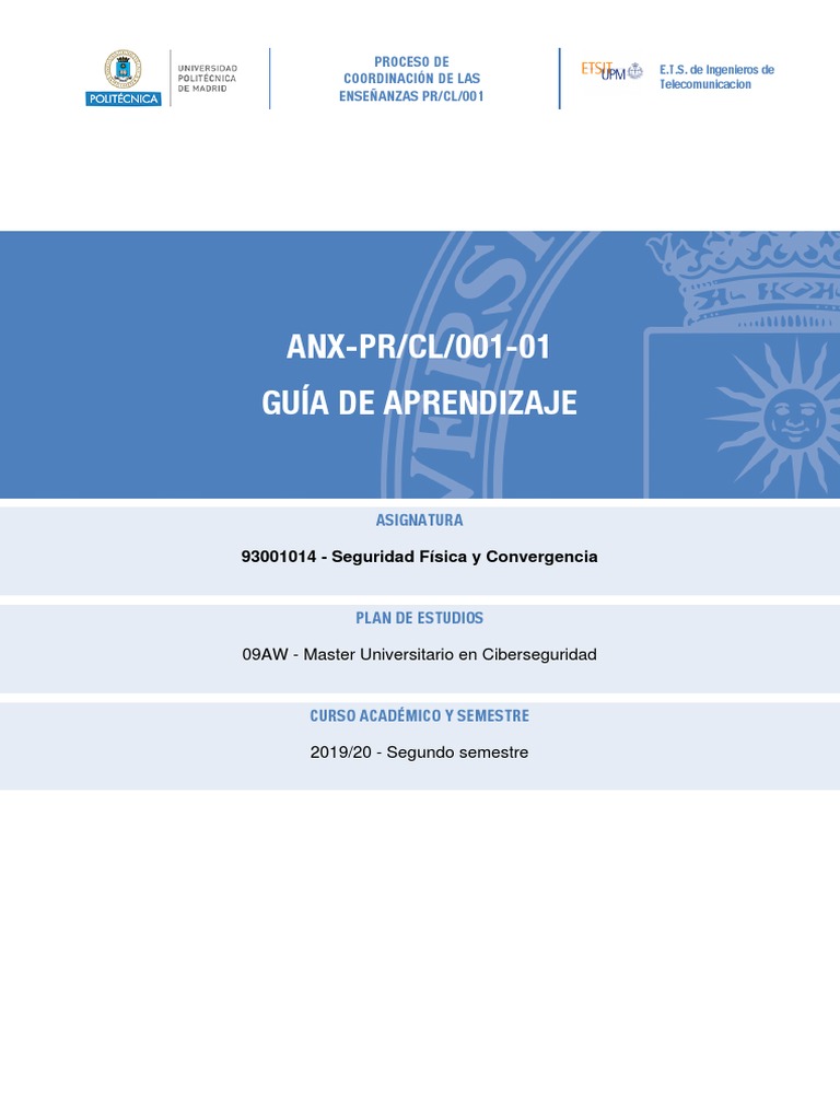 Guia de Asignaturas Del Master de Ciberseguridad Informatica | PDF | La ...