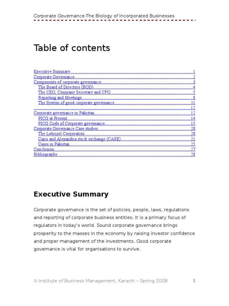 Corporate Governance | PDF | Board Of Directors | Corporate Governance