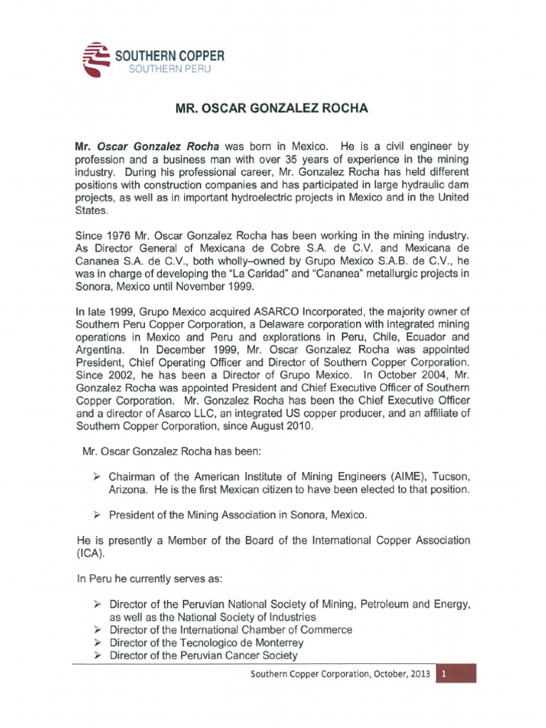 Oscar Gonzalez Rocha | PDF