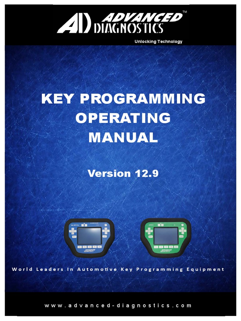 Key Programming Manual 12.9 | Download Free PDF | Smart Card | Software ...