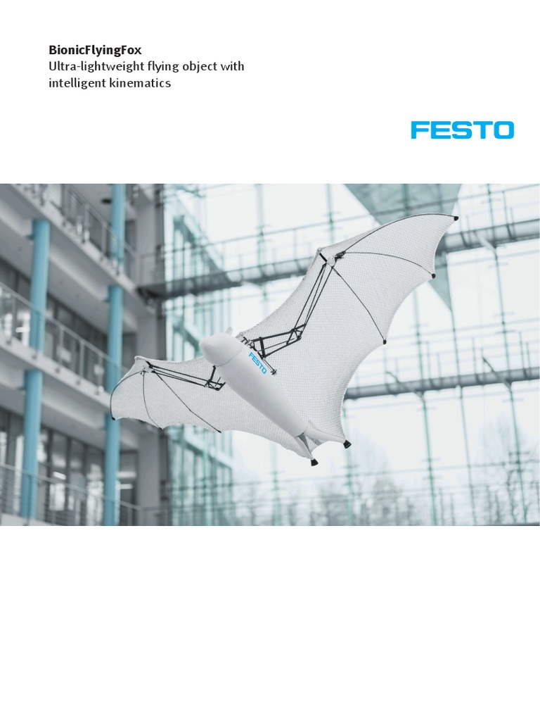 Festo BionicFlyingFox en | PDF | Flight | Machines