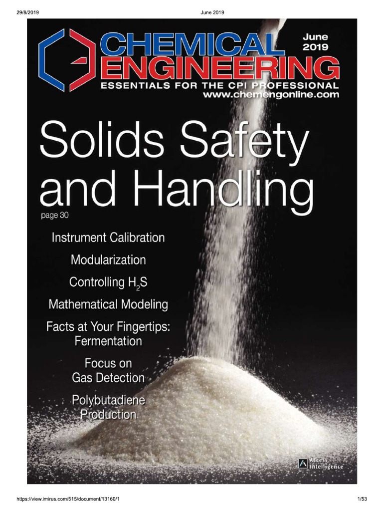 Chemical Engineer Magazine | PDF
