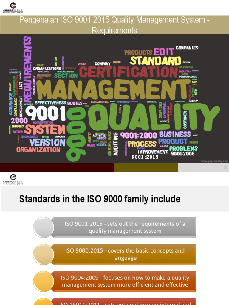 Awarenes ISO 9001 2015 | PDF | Quality Management | Quality Management ...