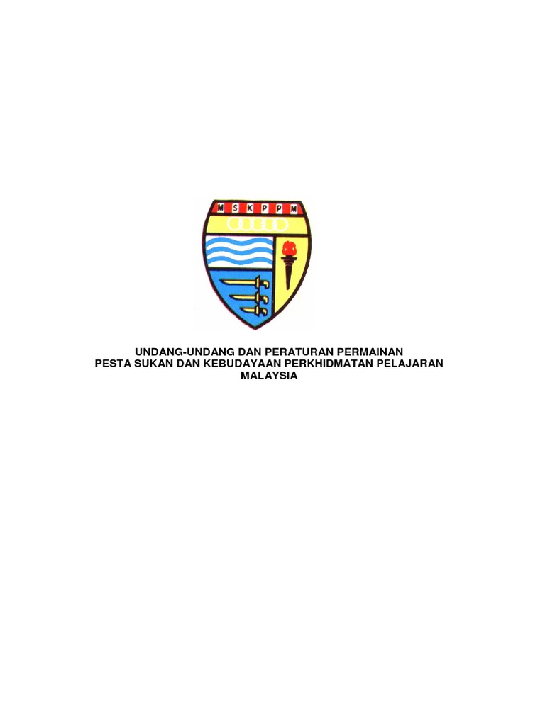 Peraturan Permainan MSKPPM Edited Ok | PDF