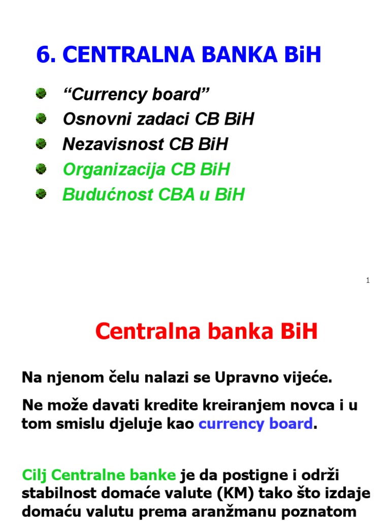 CB BiH (Melisa) | PDF