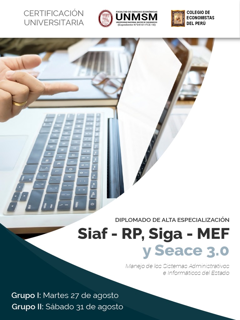 Diplomado SIaf Siga Seace | PDF | Administración Pública | Devengo