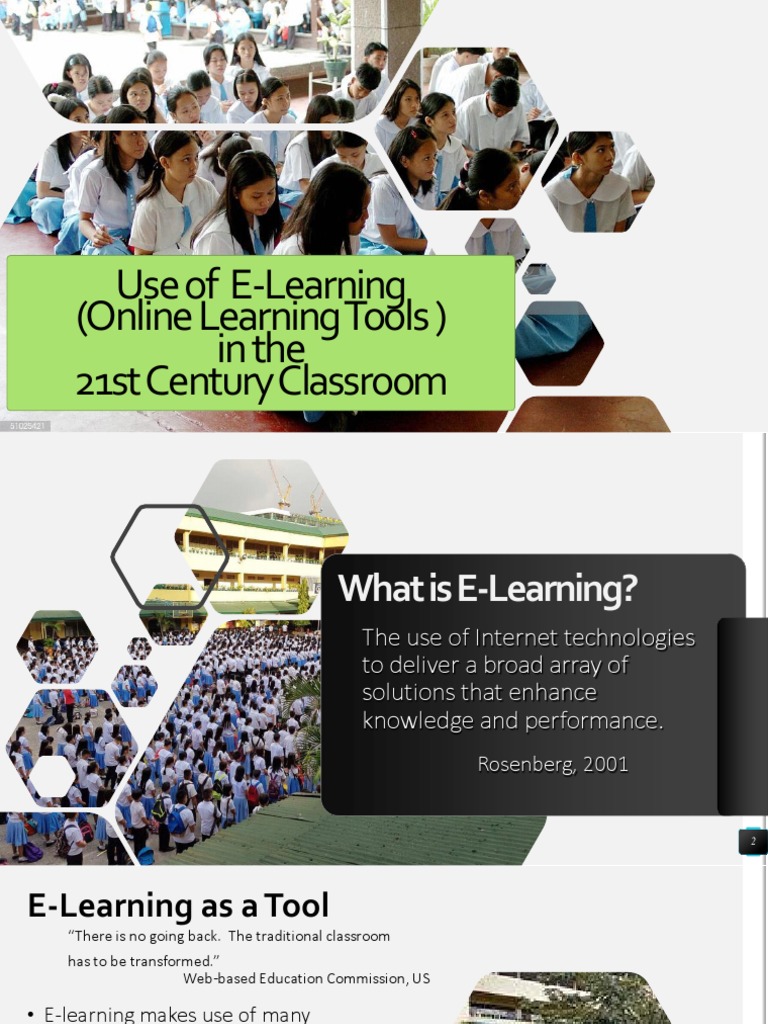 The Benefits of Using E-Learning Tools in 21st Century Classrooms | PDF ...