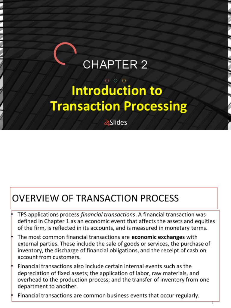 Chapter 2: Introduction To Transaction Processing | PDF | Databases ... Chapter 2: Introduction To Transaction Processing | PDF | Databases ...