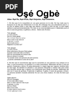 Odi Obara | PDF | Religión étnica | Adivinación