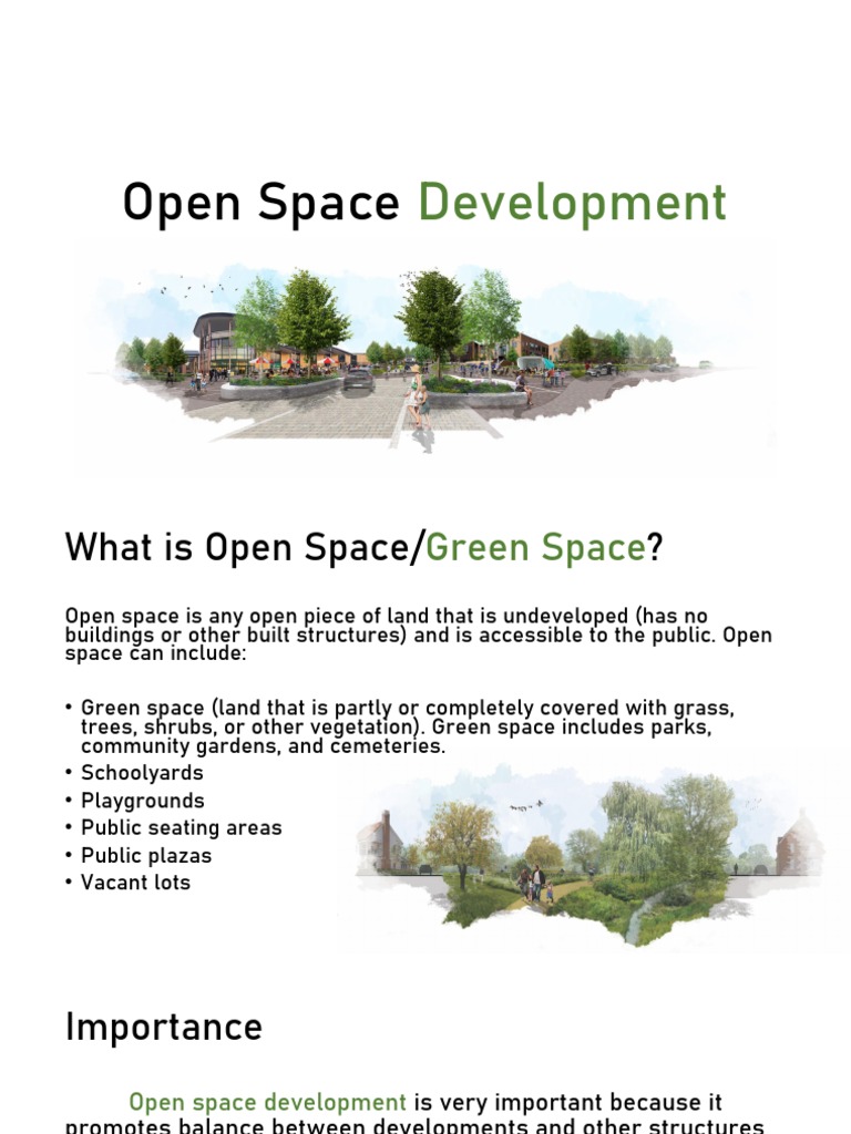Open Space: Development | PDF | Land Management | Natural Resource ...