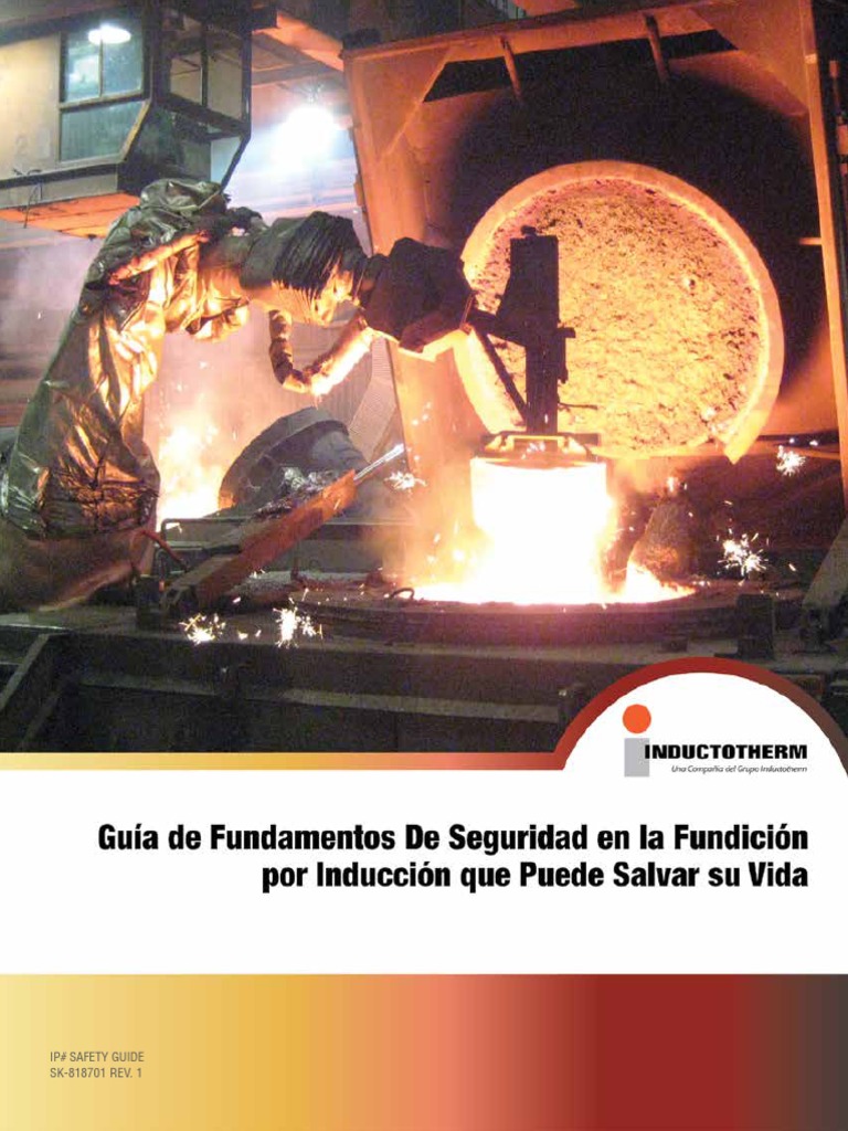 Foundry Safety Guide ES PDF | PDF | Inductor | Fundición