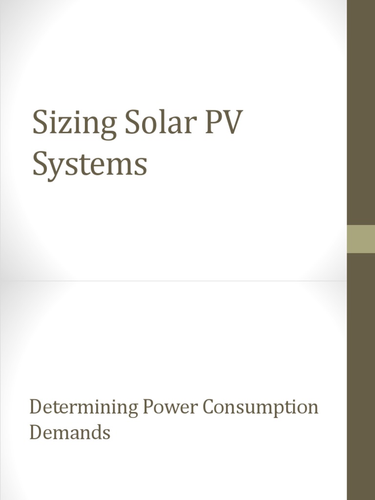 Determining Power Consumption | PDF