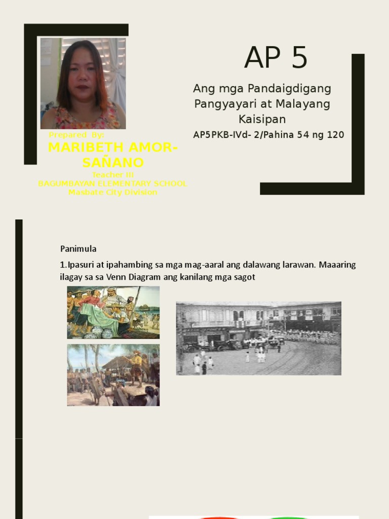 AP 5 q4 Wk2 Day 1 | PDF