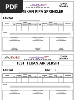 BA Test Rendam Waterproofing Dak Atap Roof Top | PDF