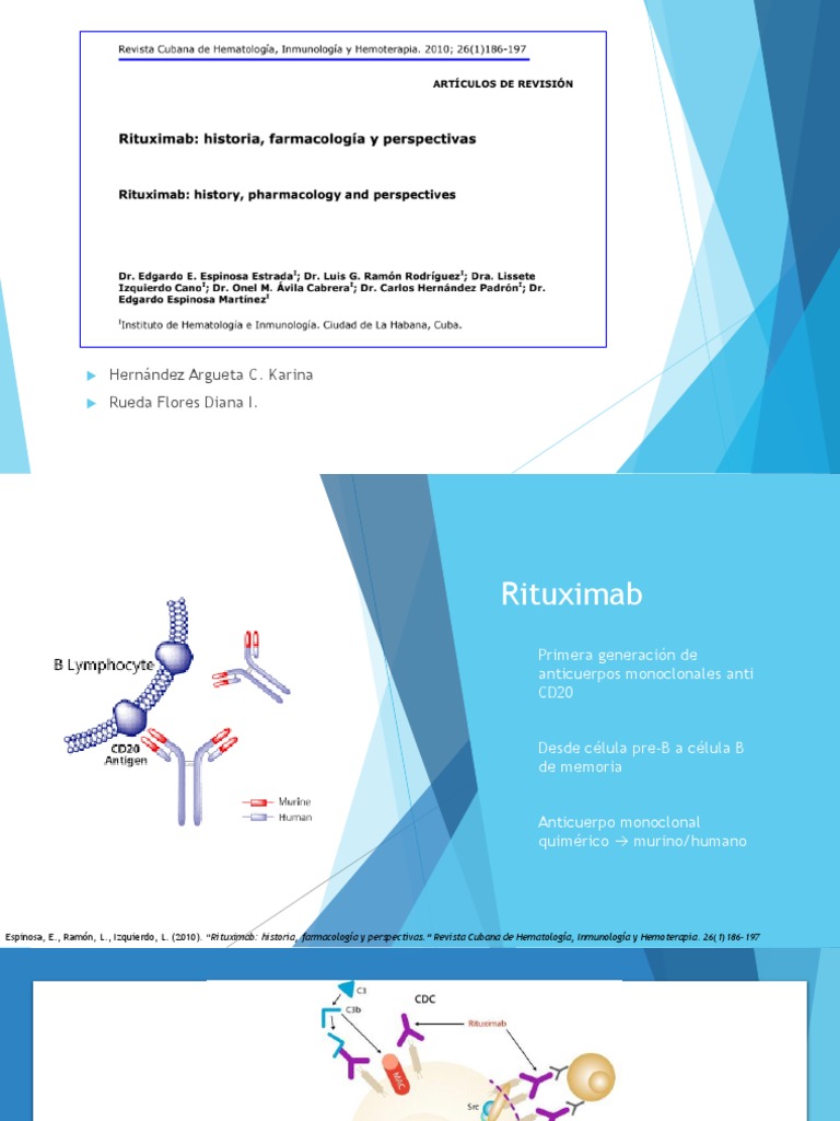 Rituximab | PDF | Ciencias de la Salud | Especialidades Medicas