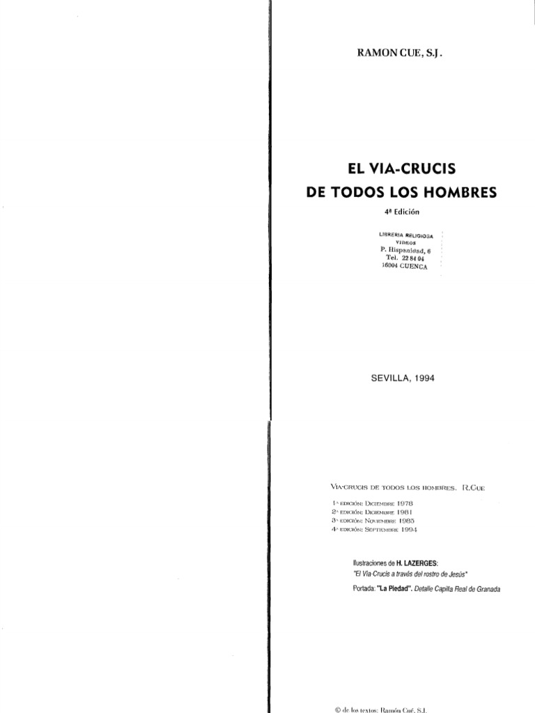 2532 Cue Ramon Cue El Viacrucis de Todos Los Hombrespdf PDF | PDF ...