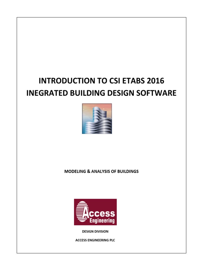 Etabs Building Pdf Beam Structure Column