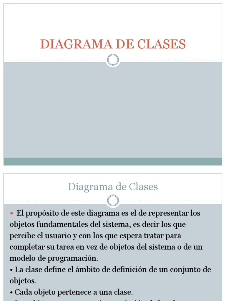 Representación visual de las clases y relaciones fundamentales de un ... Representación visual de las clases y relaciones fundamentales de un ...