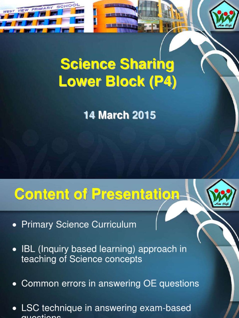 Primary 4 Science | Download Free PDF | Information | Hypothesis