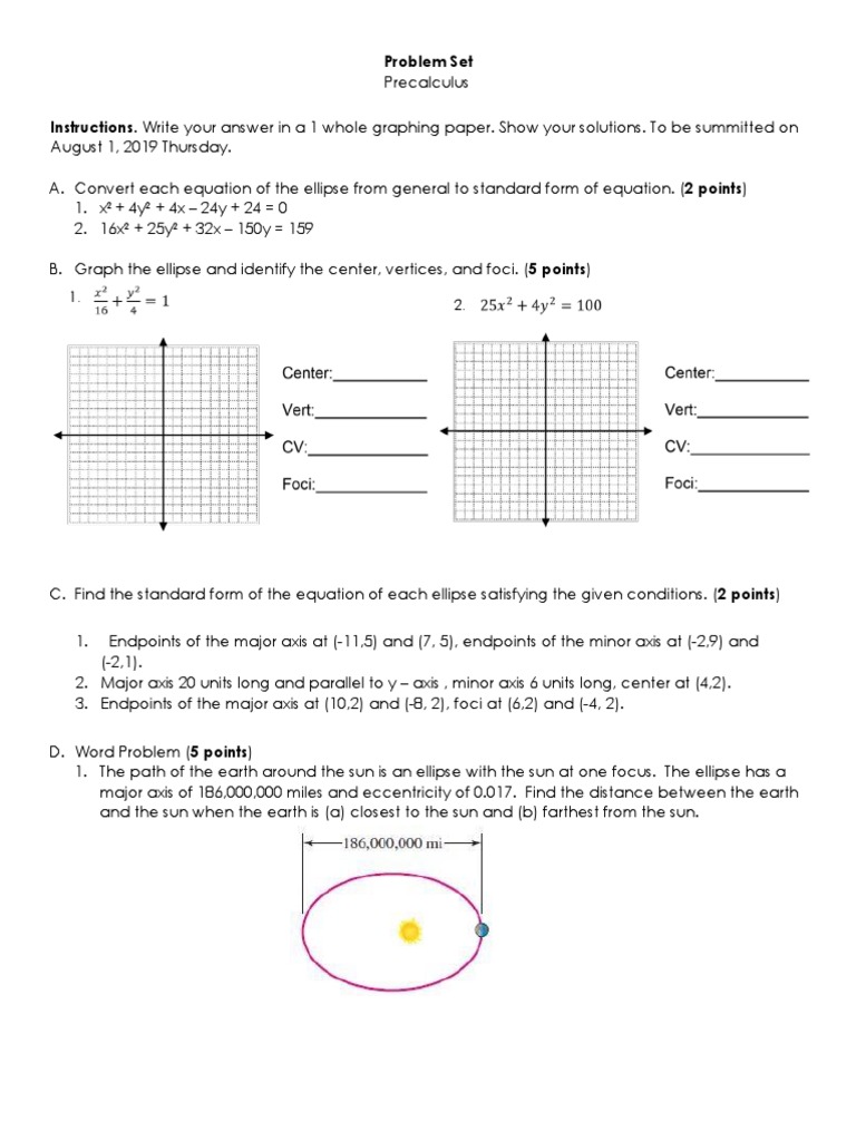 Instructions. Write Your Answer in A 1 Whole Graphing Paper. Show Your ...