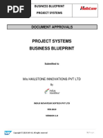 SAP Business Blueprint BBP Document & Template | PDF | Business Process ...